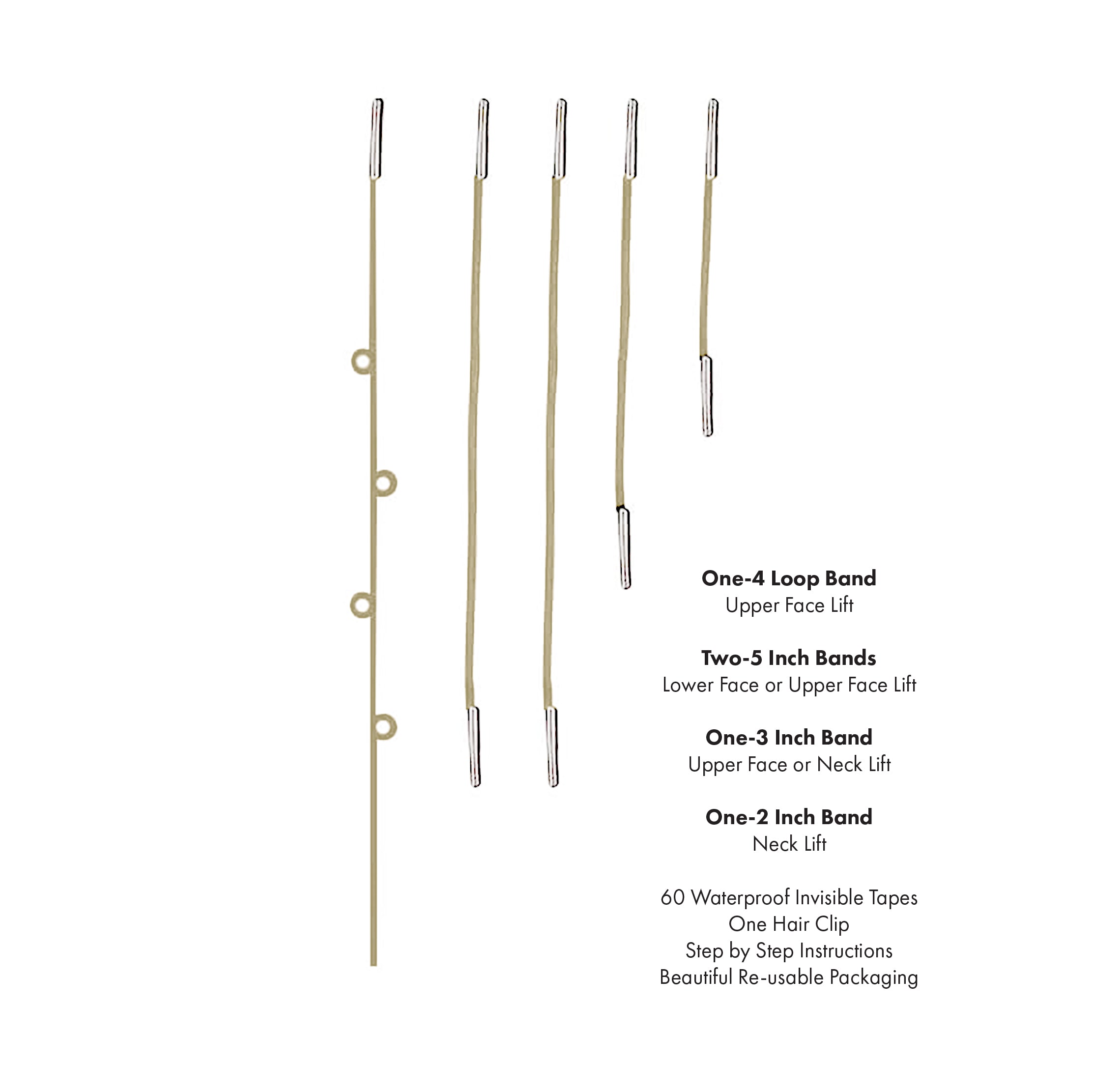 Beige and Beige Facelift Band-COMPLETE KIT – Snatch & GO